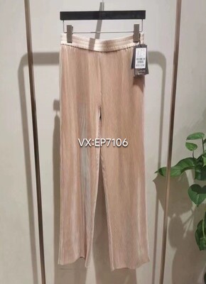 大雅家firststation春夏款宽松松紧腰褶艺休闲裤 HFIEA6414A-1599