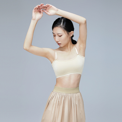 HUHUDANCE舞蹈服胸衣一体无钢圈