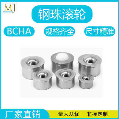 不锈钢插入粘接型万向轮BCHA