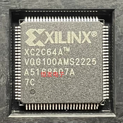 XC2C64A-7VQG100C QFP100 议价商品 质量保证