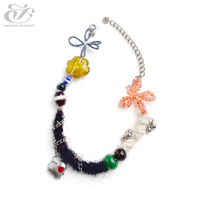 【赵昭仪同款】immune system尼泊尔真丝手工制作原创手链项链