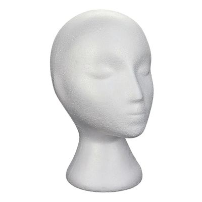 Foam Wig Head Professional Female Mannequin Manikin Head for