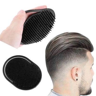 1 PCS Shampoo Comb Pocket Men Beard Mustache Palm Scalp Mass