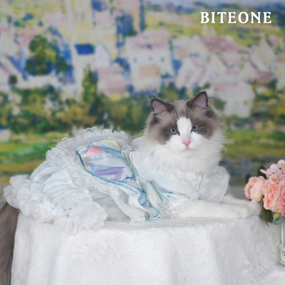 BITEONE 猫咪LOLITA衣服【梦宝奇缘】宠物布偶猫公主裙限定礼盒款