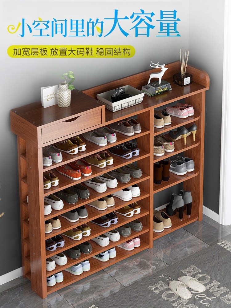 鞋架家用门口网红简易室内宿舍小型好看鞋柜新款2021爆款鞋架子_虎窝淘