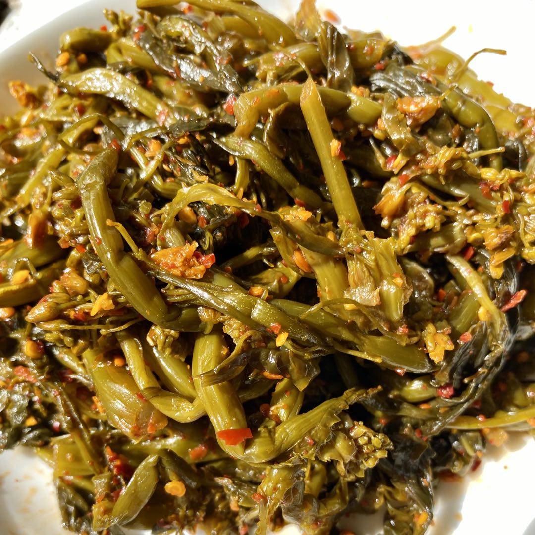 临沧腌菜花云南特产油菜花腌菜酸爽开胃下饭菜傣佤族农家酸爽风味