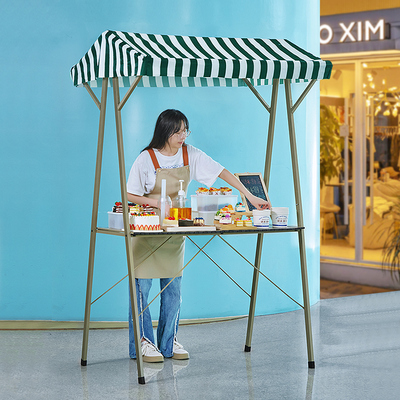 集市摊位展示架夜市摆摊车折叠桌花车促销展示台移动网红地推货架