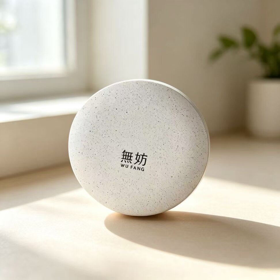 无妨矿物粉饼控油持久定妆遮瑕清透柔焦细腻蜜粉饼散粉