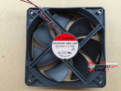 EEC0252B1-000C-A99 SUNON建准 12025 24V 5W 双滚珠 变频器风扇