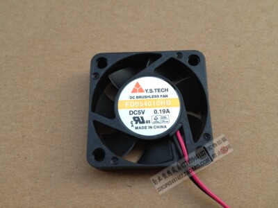 元山Y.STECH 4010双滚珠 4CM交换机风扇 5V 0.19A FD054010H