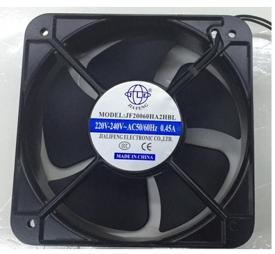 轴流风机UV机光源排风扇 200*200*60 JF20060HA2HBL散热风机