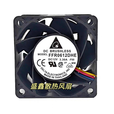 全新台达 FFR0612DHE 6038 12V 3.3A 6CM 暴力 大风量服务器风扇
