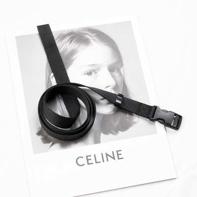 2cm暗黑系插扣细窄款装饰腰带