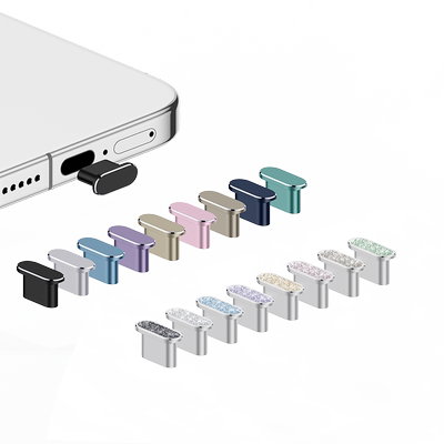 vivo手机通用防尘塞防水金属防刮