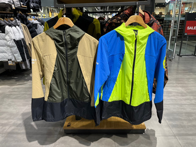 TheNorthFace/北面男子户外透气单层冲锋衣防泼水皮肤衣 7zxu