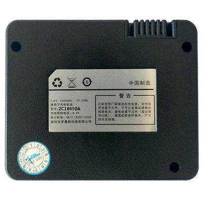 电子锁门锁ZNS-04/04L锂电池2C18650A指纹锁智能锁9896-B锂电池