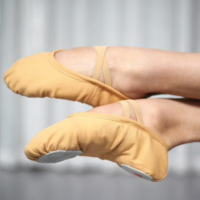 速发软底练功童 粉舞成人儿鞋猫爪鞋技巧鞋舞蹈者鞋芭蕾色鞋