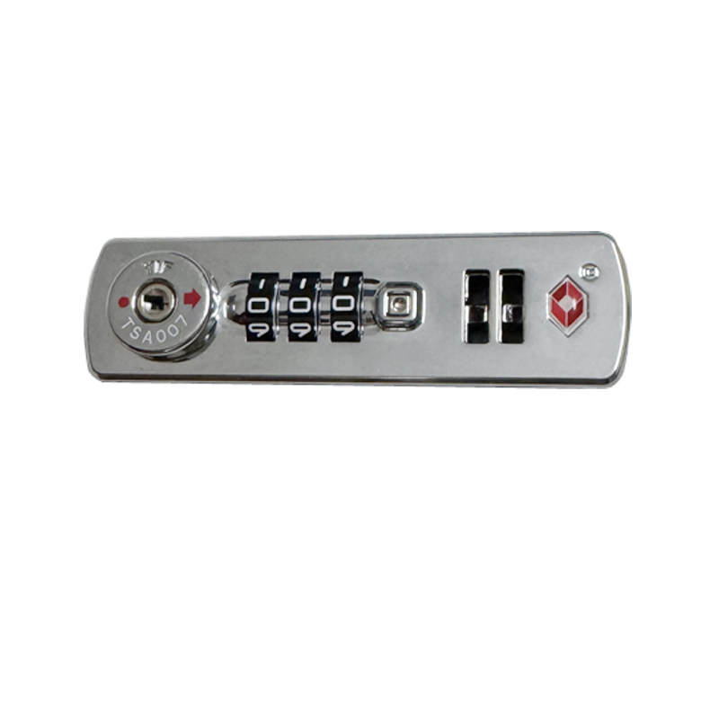 密码锁TSA13023B出国行李箱密码锁配件拉杆箱内嵌锁替换TSA007