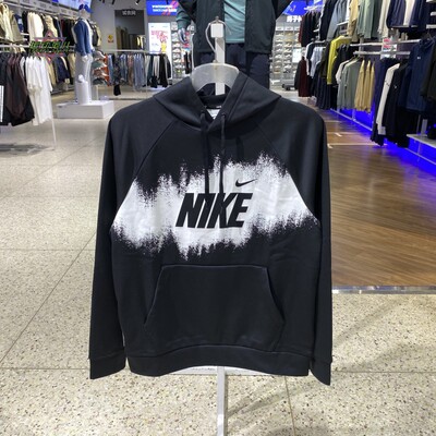 秋冬新款正品NIKE耐克男保暖抓绒连帽运动休闲卫衣套头衫HV4063