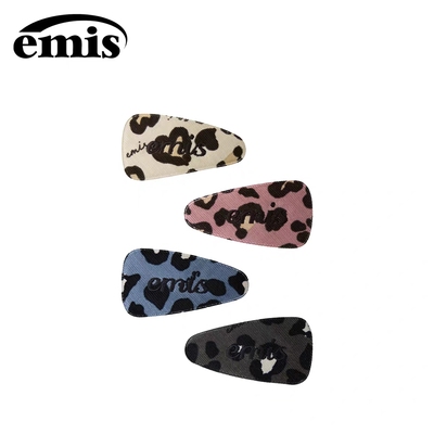 emis灯芯绒豹纹发夹2026女侧边发夹子发饰新款高级感碎发bb夹韩系