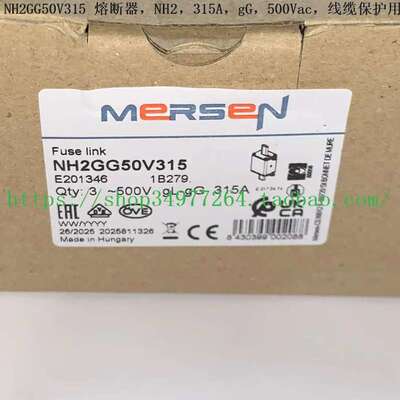议价MERSEN 熔断器 NH2GG50V315 E201346 美尔森保险丝 315A