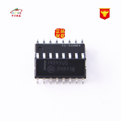 原装正品 假一赔十 MC14049UBDR2G 14049UG 贴片SOP-16 路驱动器