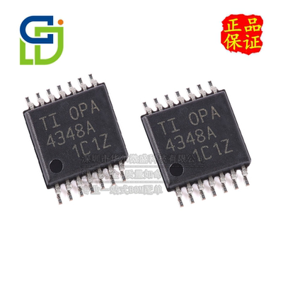 TI放大器芯片OPA4348AIPWR