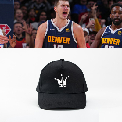 约基奇帽子Nikola Jokic鸭舌帽掘金队棒球帽遮阳运动15号男女印花
