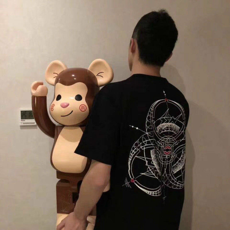 维特Clot X Fragment X Innersect三方联名展会潮牌陈冠希短袖T恤
