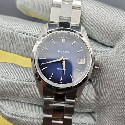 库存全新瑞士尼维达女装32mm进口NH15A机芯全自动机械表(单表)