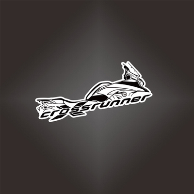 定制贴纸适用于本田VFR800x摩托车贴纸改装个性贴反光防水贴7110