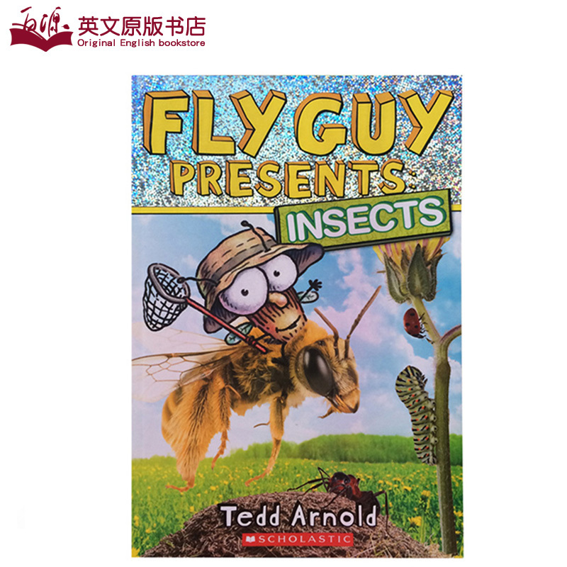 英文原版进口学乐分级读本2级苍蝇小子：昆虫Fly Guy Presents: Insects儿童分阶科普读物 6-12岁平装hi FlyGuy ...