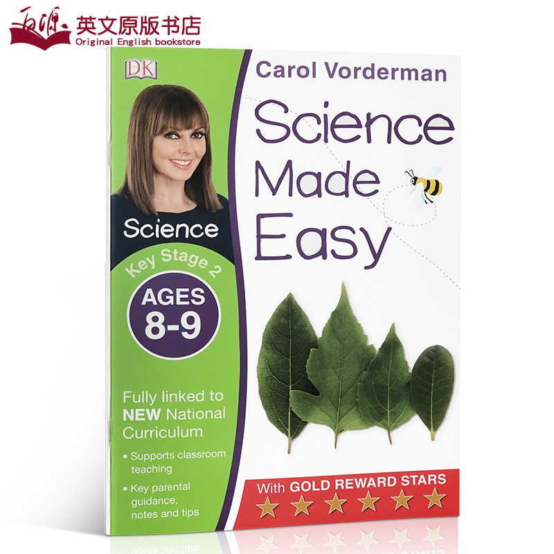 英文原版进口Science Made Easy Ages科学创造了简单的时代8#9关键阶段2儿童趣味探索百科科普学习书 5-7岁阅读绘本正版进口工具书_虎窝淘