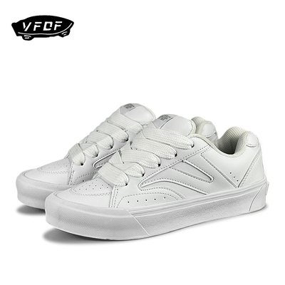 原创复古纯白低帮板鞋