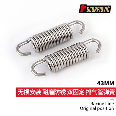 摩托车机车配件 双固定弹簧 450SR 黄龙600 GSX250 G310RR RS660