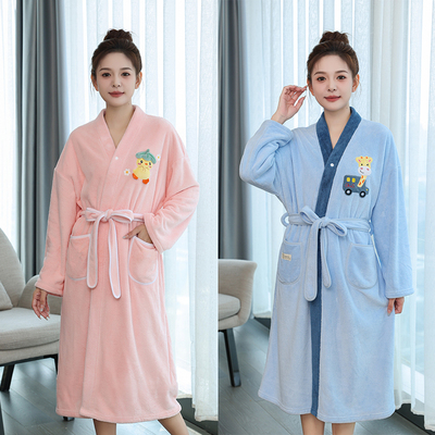 浴袍女款成人可穿式速干洗完澡穿的浴巾裹全身冬季2025新款儿童