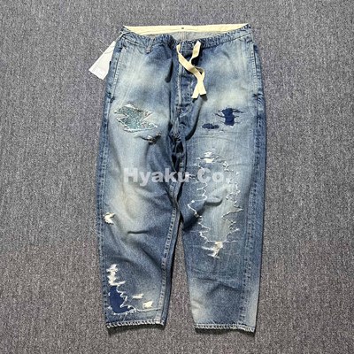 冈山古布重制牛仔裤ANACHRONORM