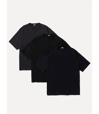 春夏新款全羊绒圆领T恤