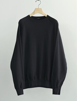 春夏新款定番轻量里毛圆领卫衣