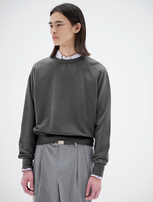 秋冬新款成衣染色轻量匹马棉卫衣