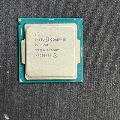 议价i5-6500 开机没显示 点不亮 坏件cpu