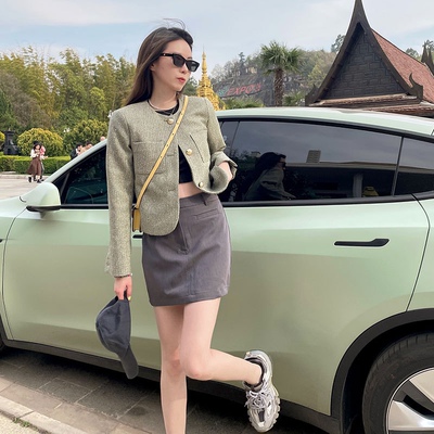 编织短外套小香风短外套小香风