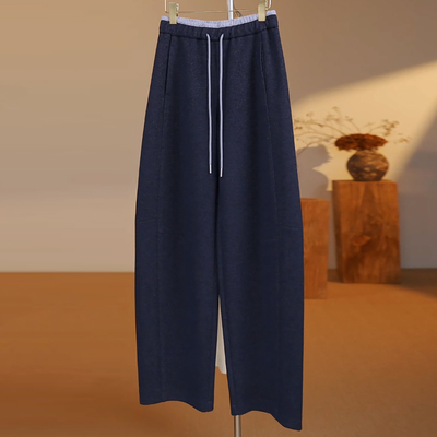 气质百搭显瘦醋酸羊毛保暖休闲裤