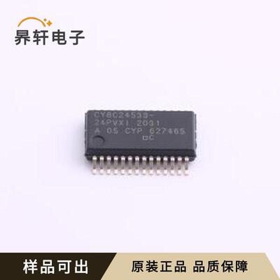CY8C24533-24PVXI全新原装SSOP-28