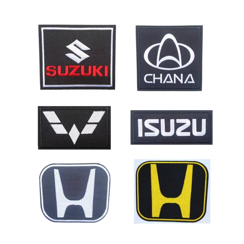 精致刺绣布贴背胶贴可缝可烫个性图案LOGO4/5徽章肩章服装饰品