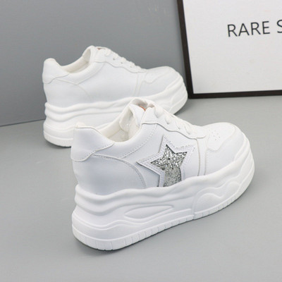 内增高8CM小白鞋女2025新款爆款