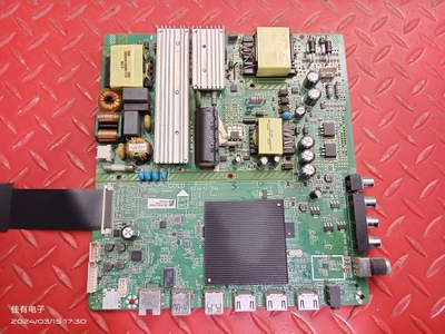 飞利浦55PUF7194主板4715-M648M4-A3233G01 648M4F1 LG屏K550WDE