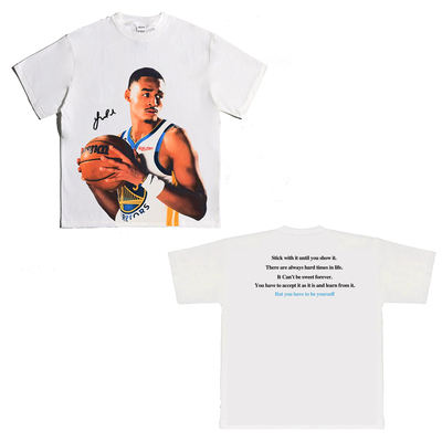 美式人像T恤定制明星NBA普尔POOL