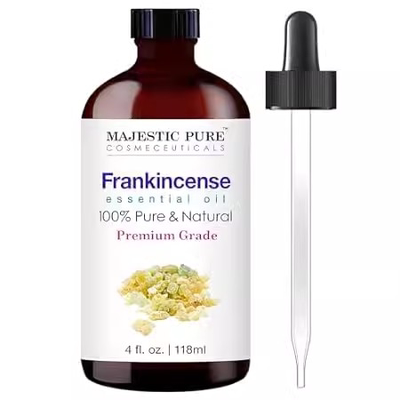 MAJESTIC PURE Frankincense Essential Oil， Premium Grade，