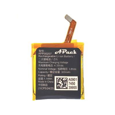 适用于Tambour Horizon智能腕表电池 APACK 手表电池APP00207